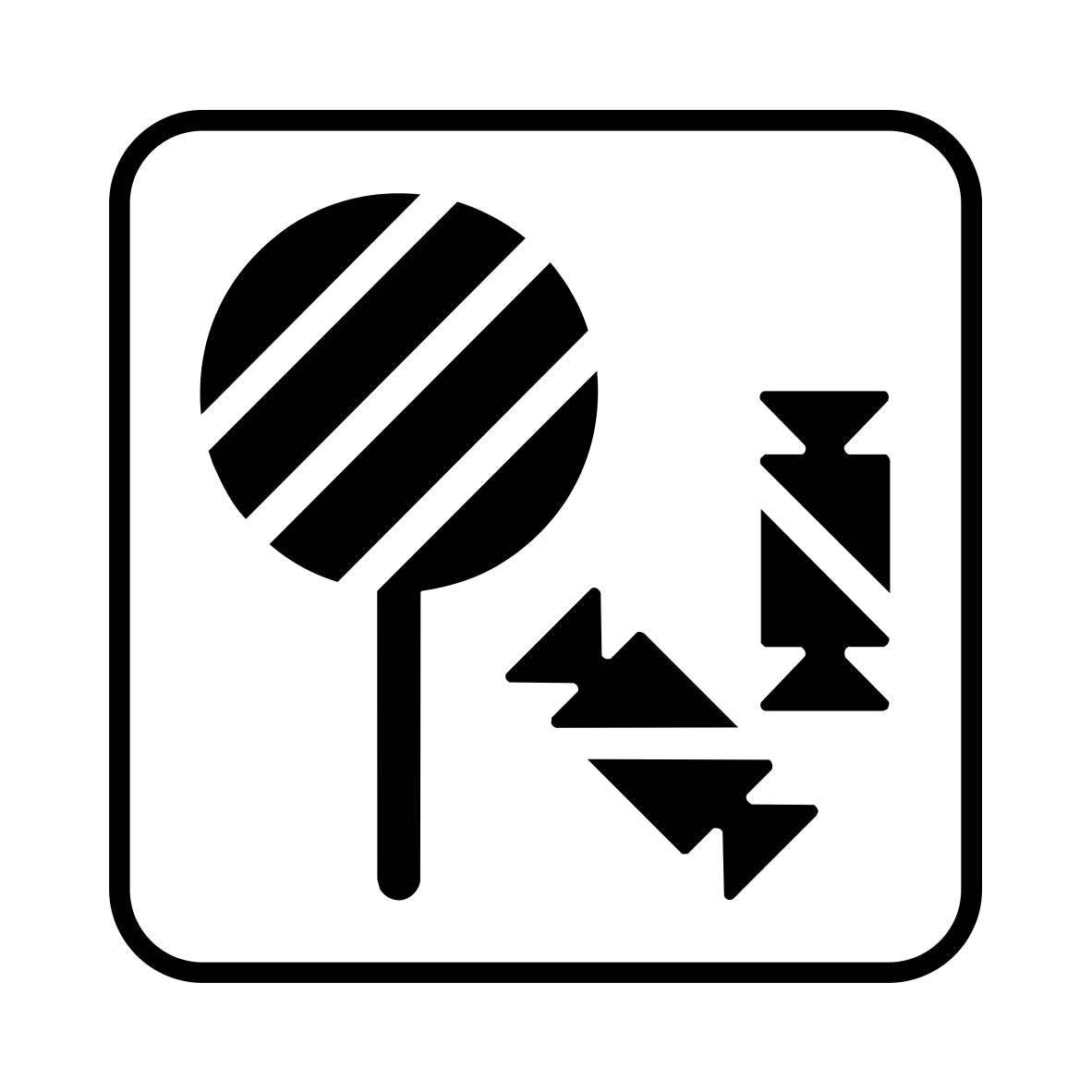 PIKTOGRAM - Slik | MediePrint ApS